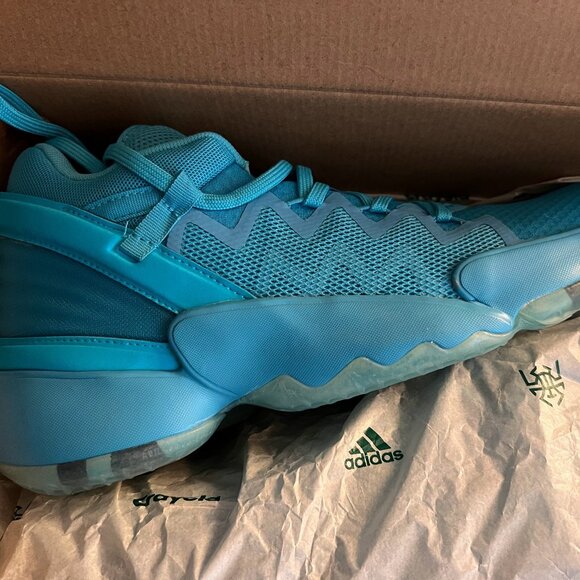 adidas | Shoes | Adidas Don Issue 2 Crayola Signal Cyan | Poshmark